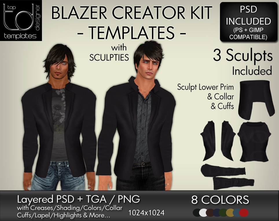 TD Templates | Clothing Templates For SL