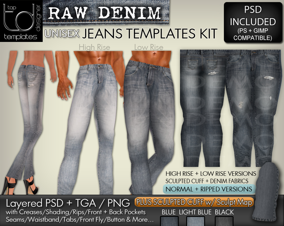 TD Templates | Clothing Templates For SL