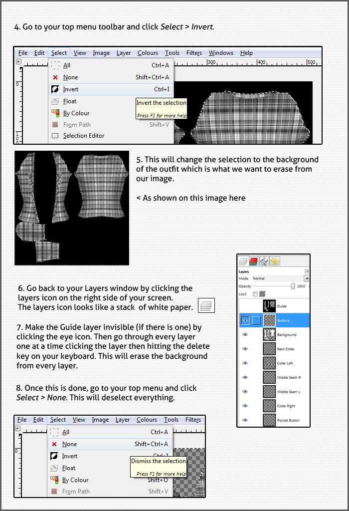 TD Templates | Clothing Templates For SL