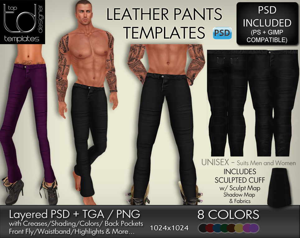 TD Templates | Clothing Templates For SL