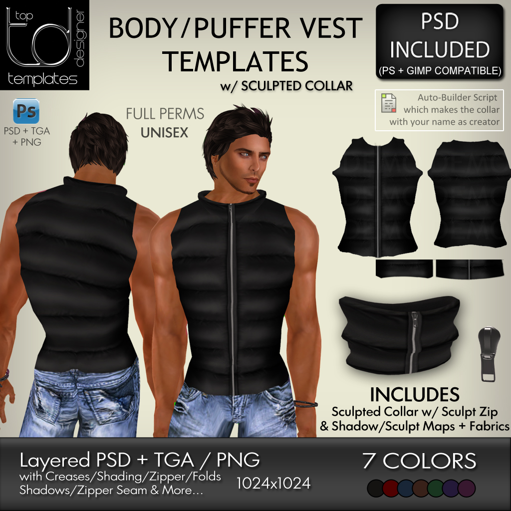 TD Templates | Clothing Templates For SL