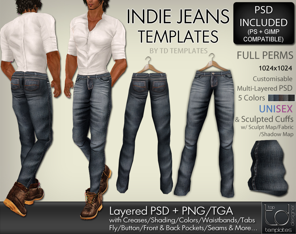 TD Templates | Clothing Templates For SL