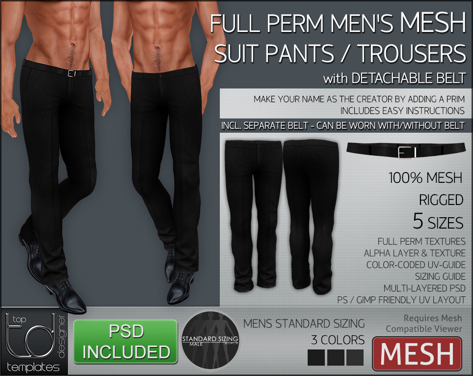 TD Templates | Clothing Templates For SL